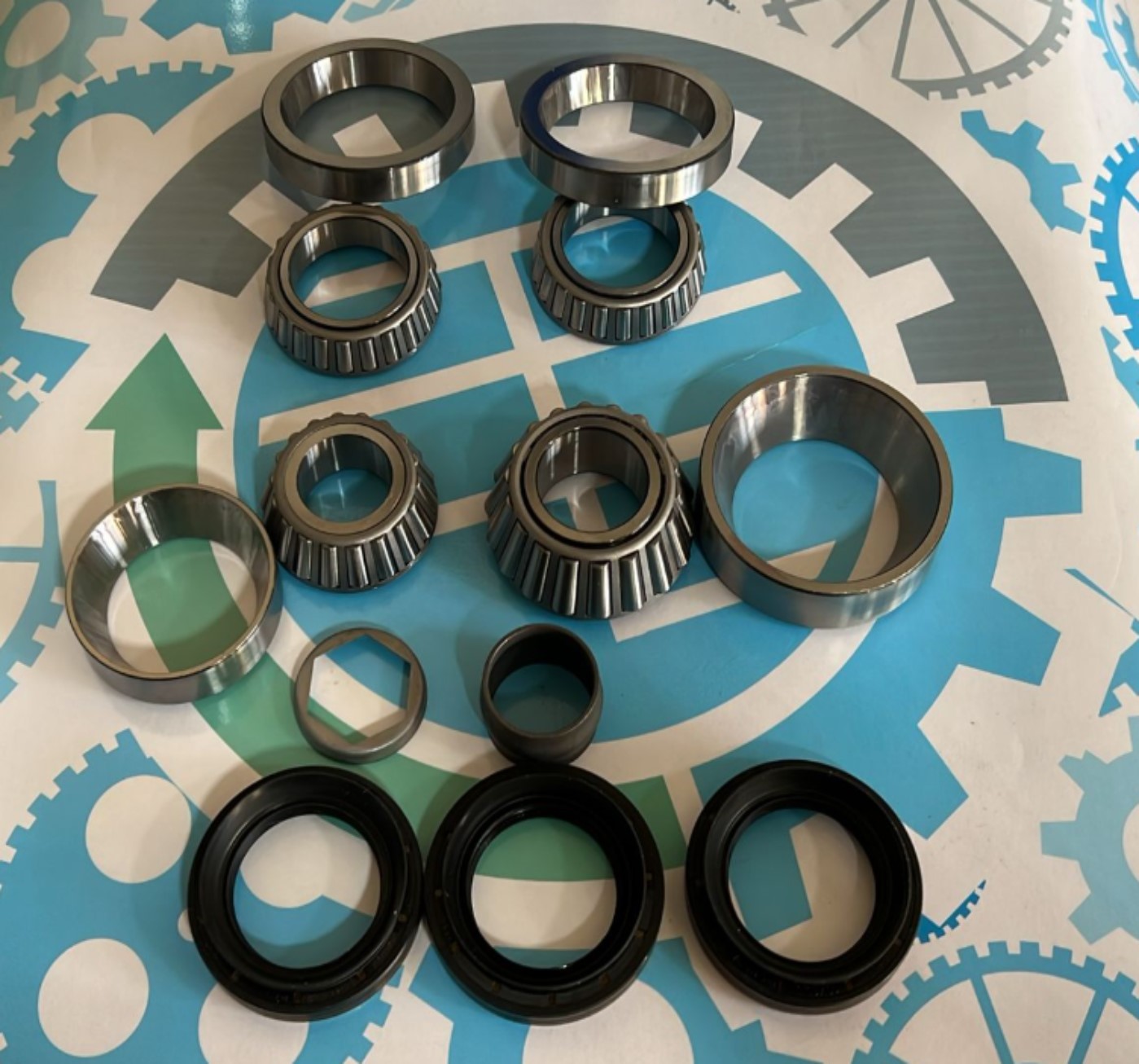 Kit Rulmenti BMW Diferential Fata 3150757651 31507590899